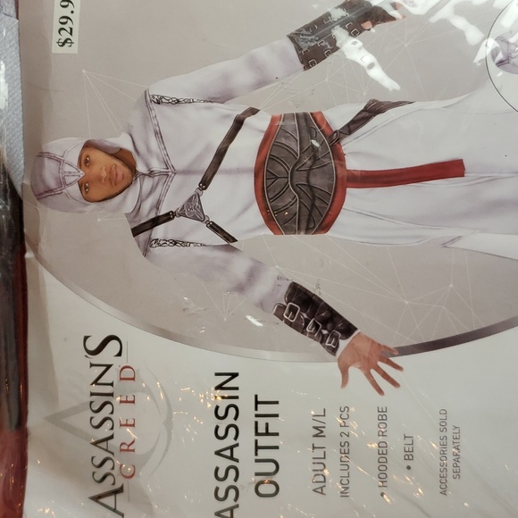 Other | Assassins Creed Adult Medium Large Halloween Costume | Poshmark